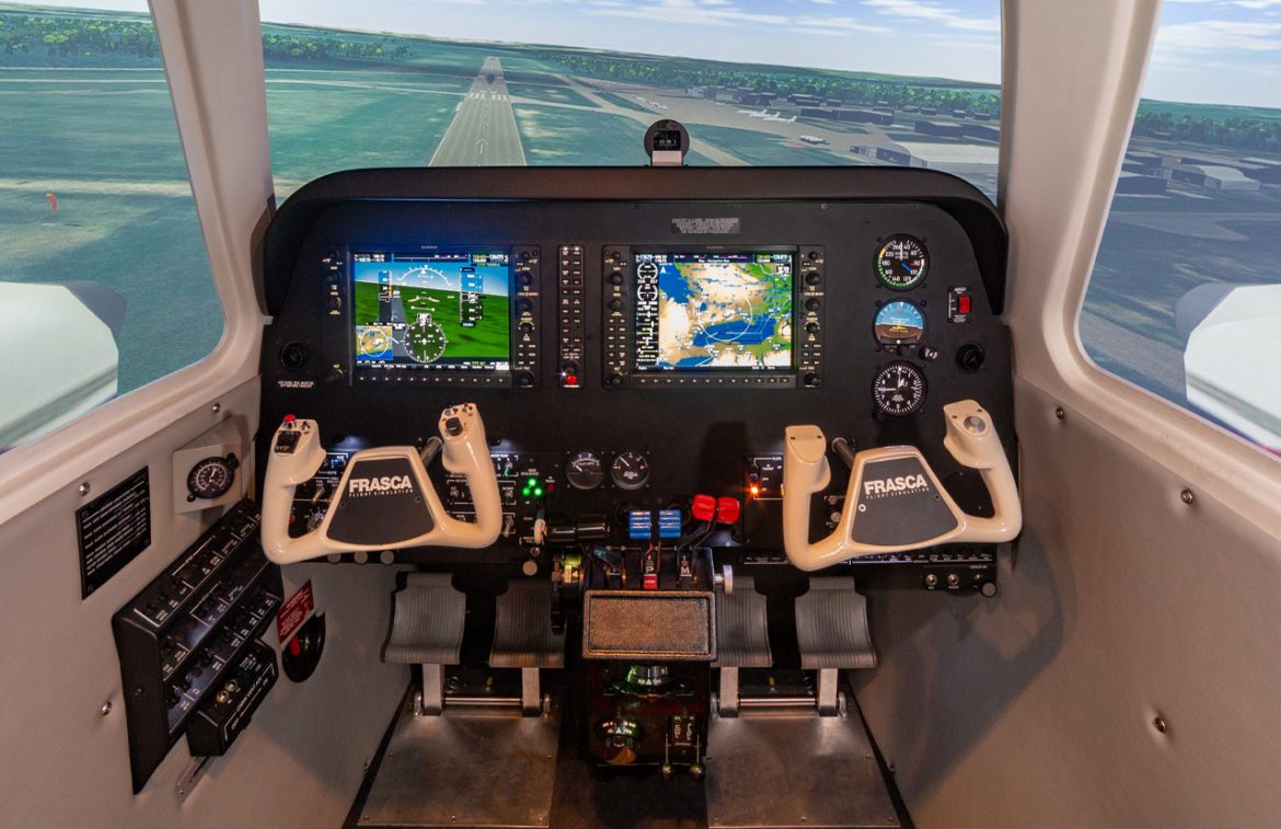 Frasca Fixed Wing Flight Simulators | Full Flight Training Devices