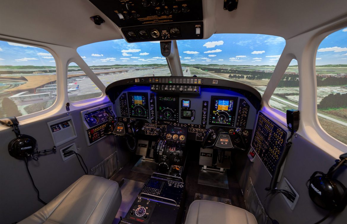 Frasca Fixed Wing Flight Simulators | Full Flight Training Devices