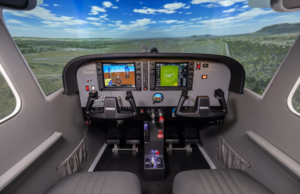Frasca Fixed Wing Flight Simulators | Full Flight Training Devices