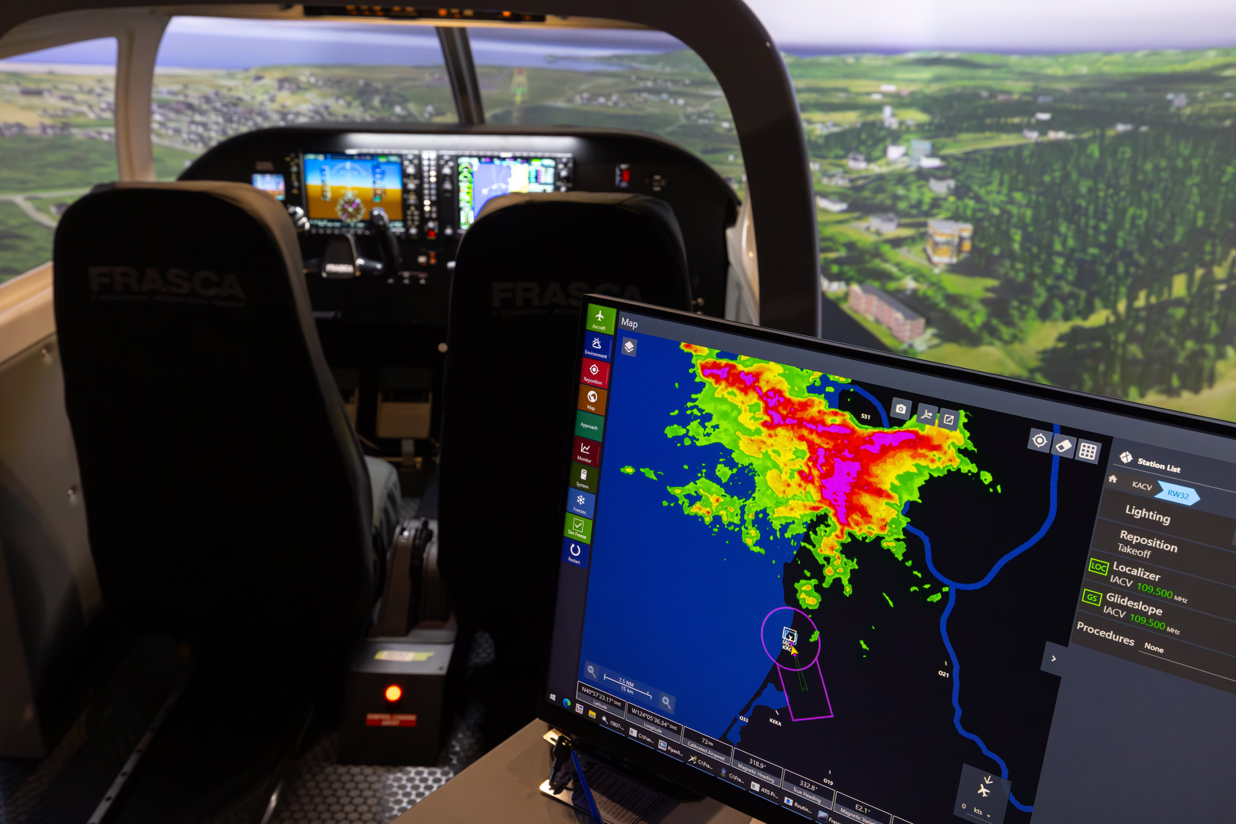 Piper Archer - Frasca Flight Simulation